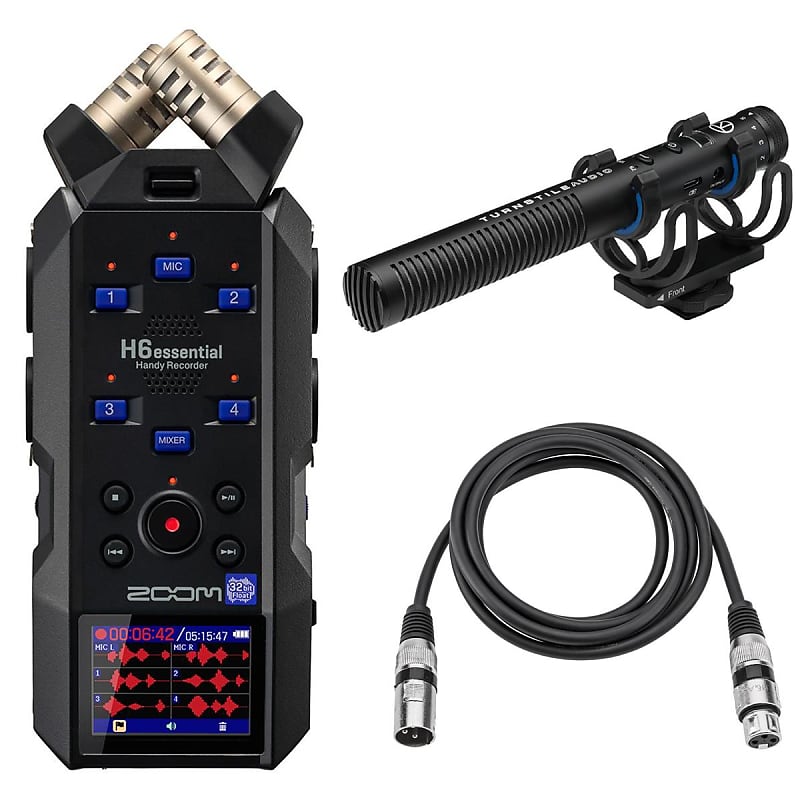 Zoom Zoom H6essential 6-Track 32-Bit Float Handy Recorder | Reverb