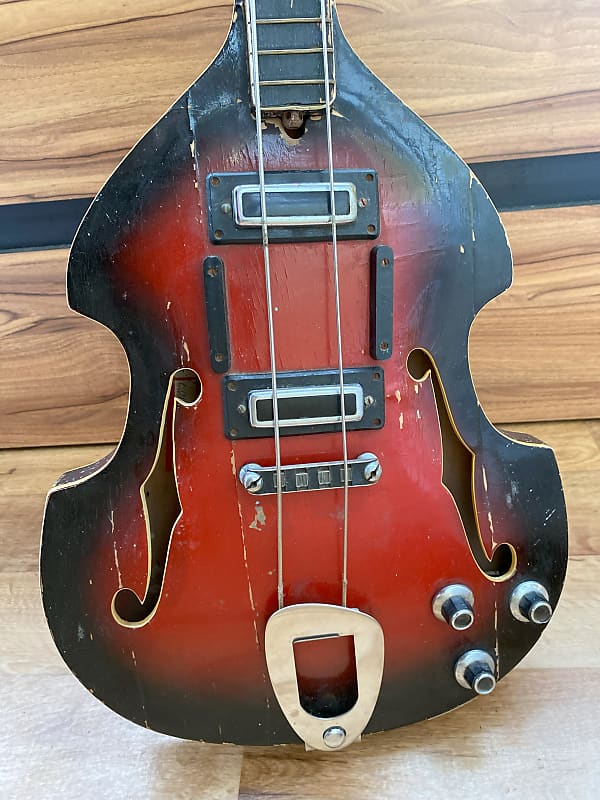 Cremona Violin Bass Guitar Kremona Bulgarian Vintage and Rare | Reverb