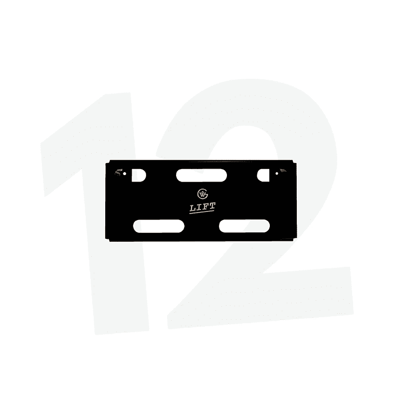 Goodwood Audio Lift 12" Adjustable Pedal Riser | Reverb