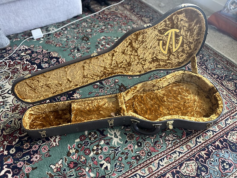 Gustavsson Bluesmaster Dotmaster Hardshell Case w/Gold lining | Reverb