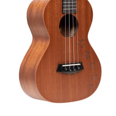 Islander MT-4-HNS Satin Finish "Honu" Mahogany Tenor Ukulele | Reverb