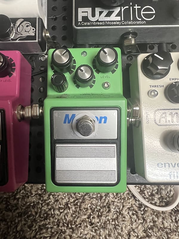 Analogman Maxon OD-9 (tv mod and bad Bob boost) tube screamer | Reverb