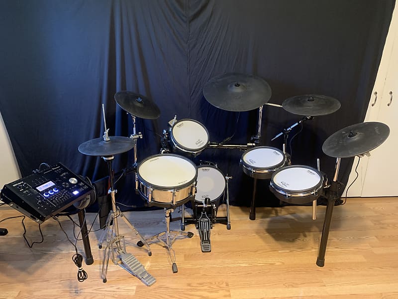 Roland TD-50 V-Drums Electronic Drum Kit w/ Extras | Reverb