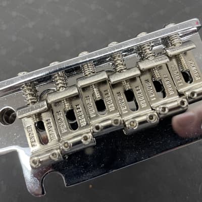 Fender 2-Point Bridge, Vintage-Style Saddles, Full Assembly | Reverb