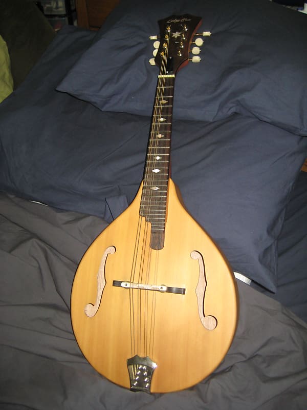 Delta Blue Style A Mandolin, natural finish | Reverb