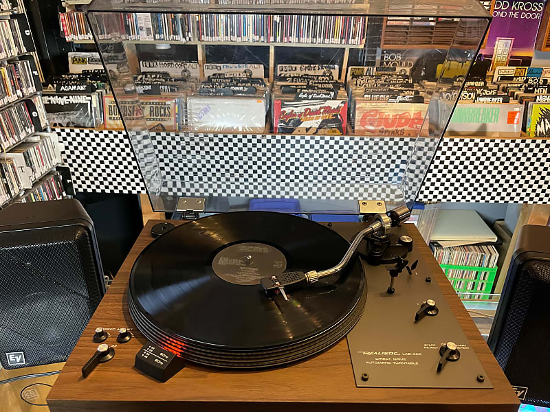 Realistic Lab-400 Vintage Direct Drive Automatic Turntable | Reverb