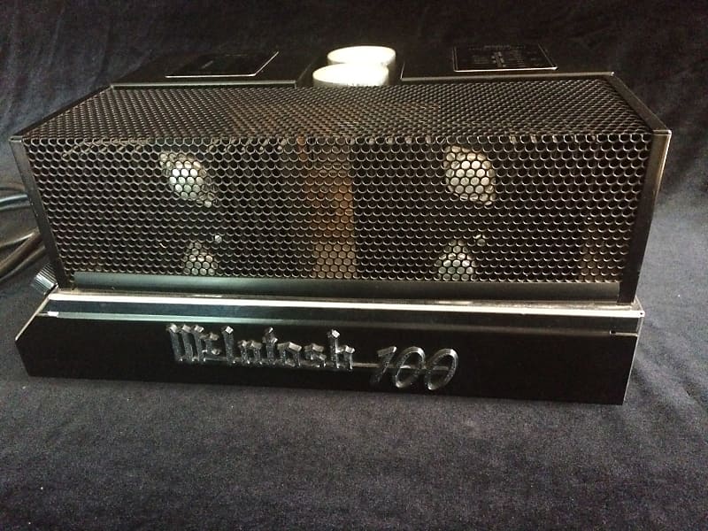 McIntosh MC100 100-Watt Mono Solid State Power Amplifier | Reverb