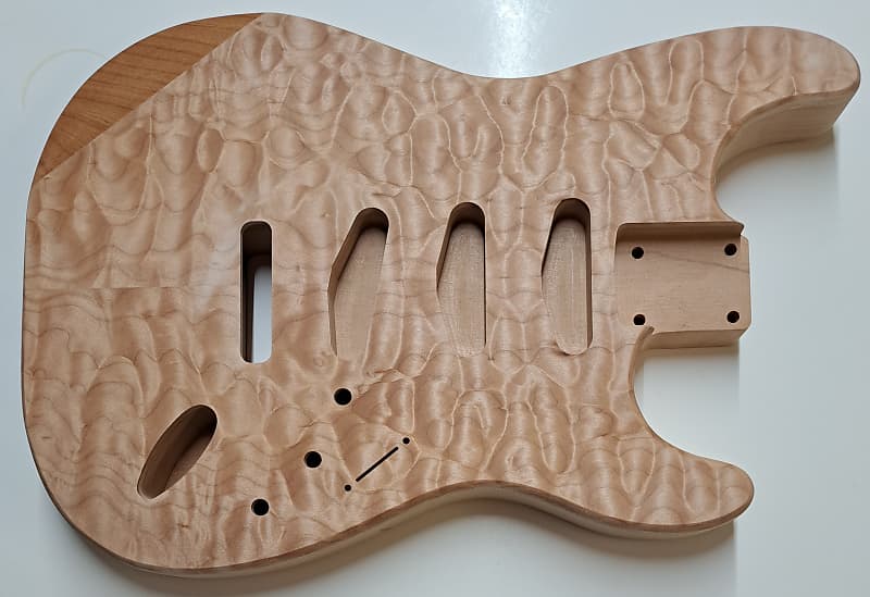 Shepard Custom Guitars Custom Stratocaster Body Semi-hollow | Reverb