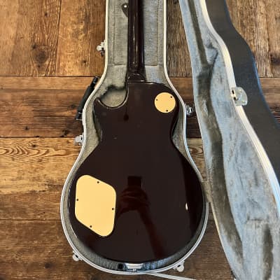 Memphis Les Paul single cut 1970's Natural with case | Reverb