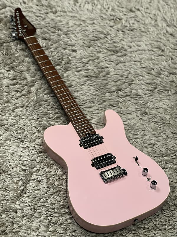 Soloking MT-1 Modern HH 24 Pro in Shell Pink with 9 Sound | Reverb