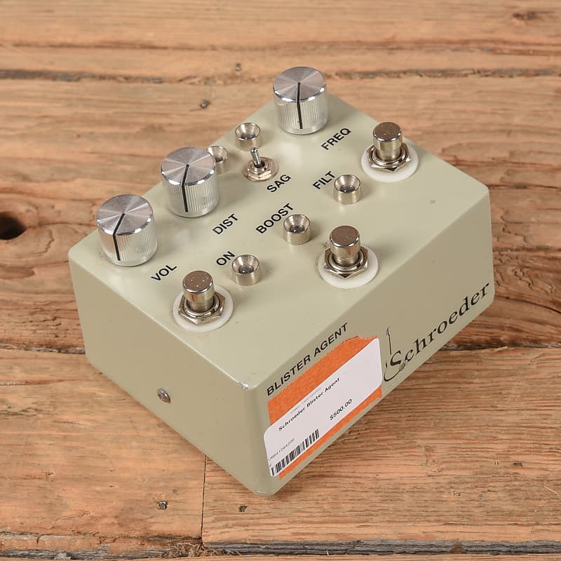 Schroeder Blister Agent | Reverb
