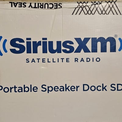 Sirius XM Portable Speaker System SD2 in Original Packaging | Reverb