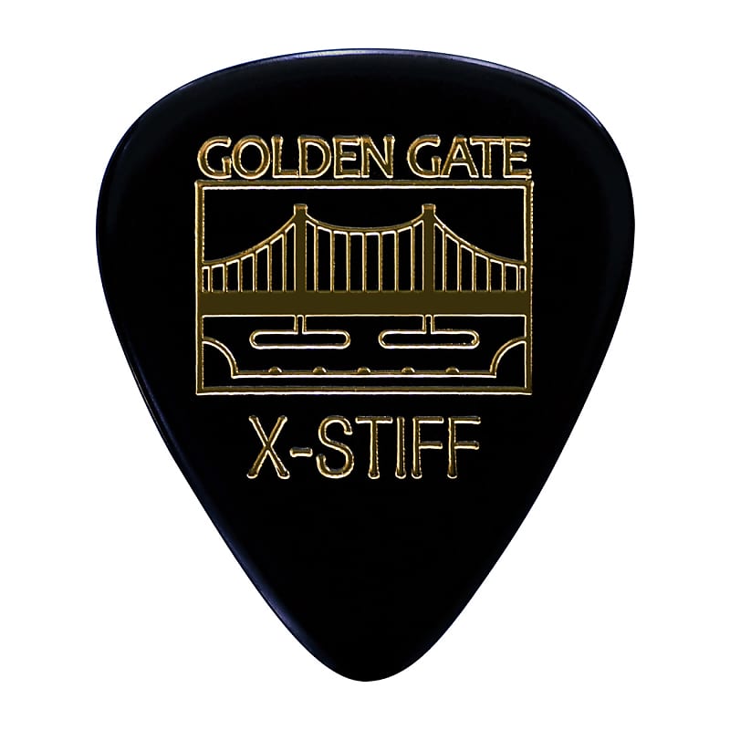 Golden Gate MP-143 Deluxe Flat Pick - Sideman - Extra Stiff - | Reverb