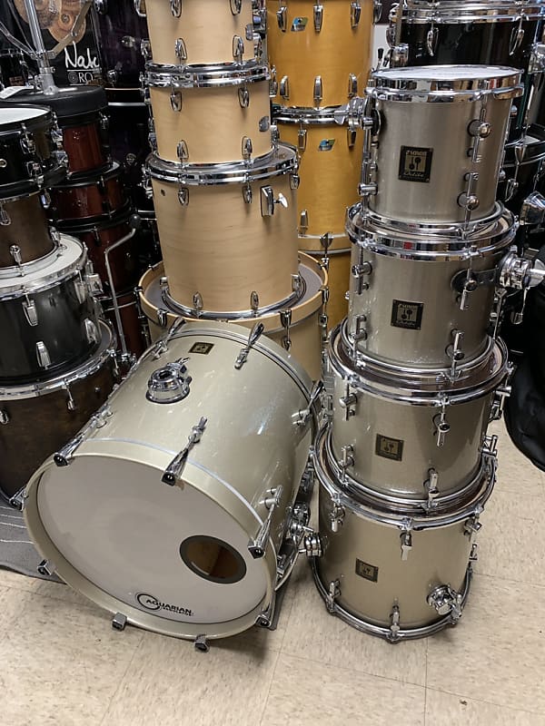 Sonor Delite 90's Champagne sparkle 5 pc drum set 8 10 12 | Reverb UK