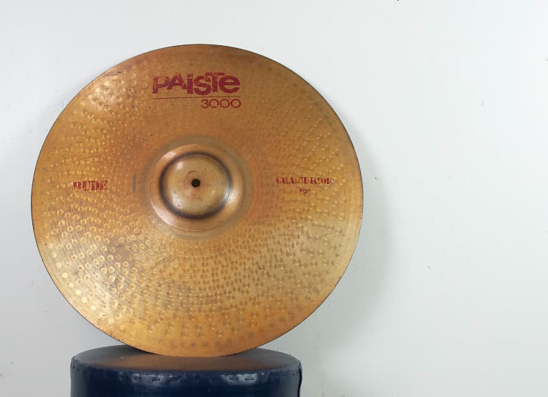 Paiste 3000 Rude 19" Crash/Ride Cymbal 2170g | Reverb