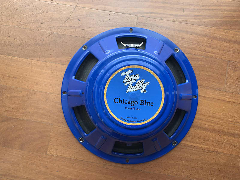 Tone Tubby " 12 Chicago Blue Alnico 8ohm Blue | Reverb