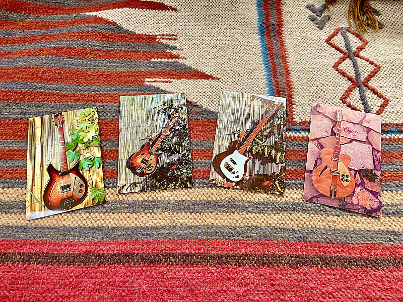 Vintage 1950's Rickenbacker Factory Post Card Collection-Set | Reverb