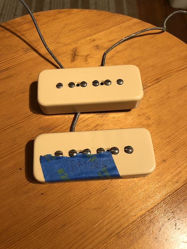 Gibson / Duncan P-90 1980 Cream Pickups | Reverb