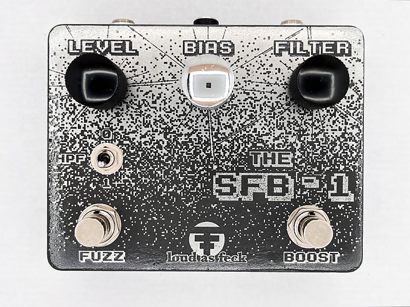 Tone Collector Custom THE SFB-1 Fuzz/Boost 2024 - Metal Etch | Reverb