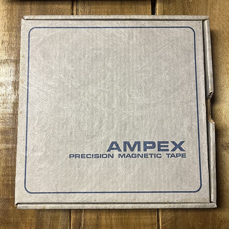 Ampex Quantegy 456 Grand Master Metal Reel Tape 10.5" 1" | Reverb