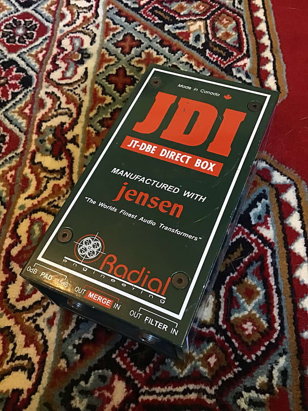Radial Engineering JDI Direct Box JT-DBE 2000's Green | Reverb UK