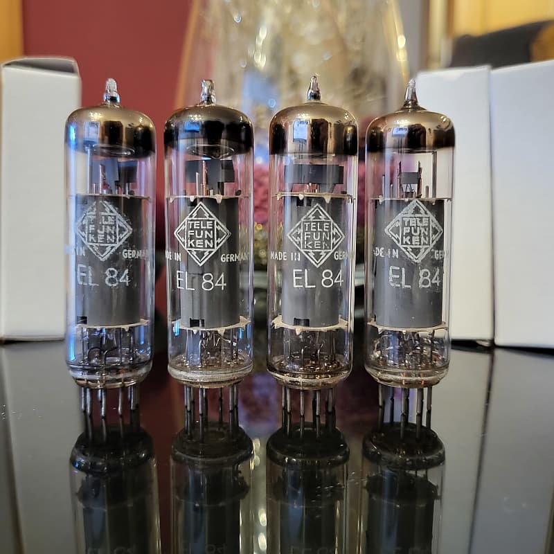 Telefunken Berlin EL84 6BQ5 early type 50s,diamond | Reverb