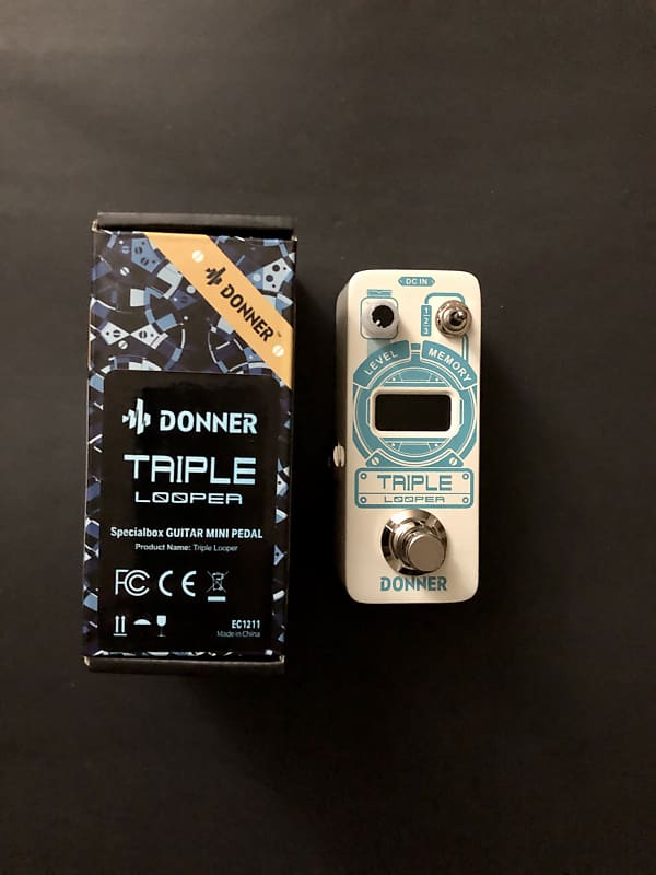 Donner Triple Looper - White RC Ditto | Reverb