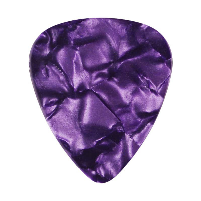 Celluloid Purple Pearl Guitar Or Bass Pick - 1.2 mm Extra | Reverb