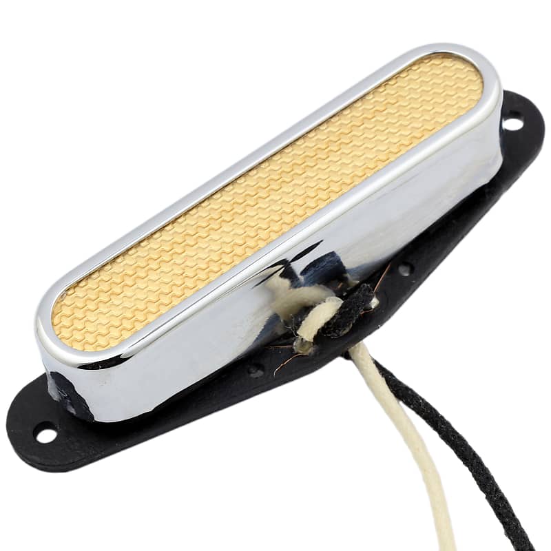 GOLD FOIL Alnico V Neck Pickup for Telecaster Tele Guitar | Reverb