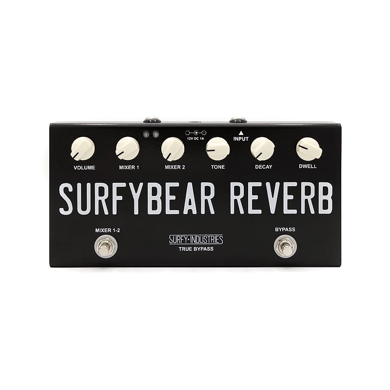 Surfy Industries SurfyBear Compact Reverb Pedal | Reverb