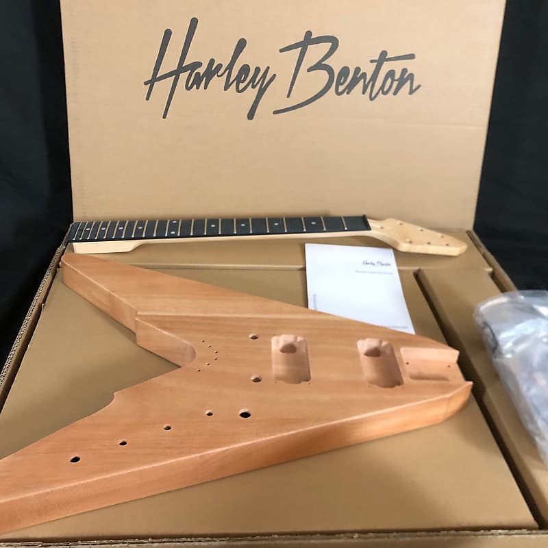 Harley Benton VICTORY Guitar Kit - DIY Complete Build Package | Reverb