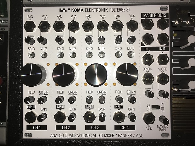 Koma Poltergeist Quadraphonic Mixer / Panner / VCA for | Reverb