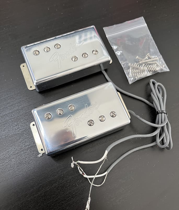 Fender Wide Range CuNiFe Humbucker Set 2022 - Chrome | Reverb