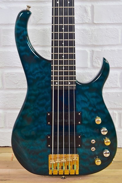 Modulus Quantum TBX 5 string bass guitar Excellent w/ | Reverb
