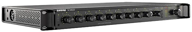 Shure SCM820 8-Channel Digital IntelliMix Automatic Mixer | Reverb