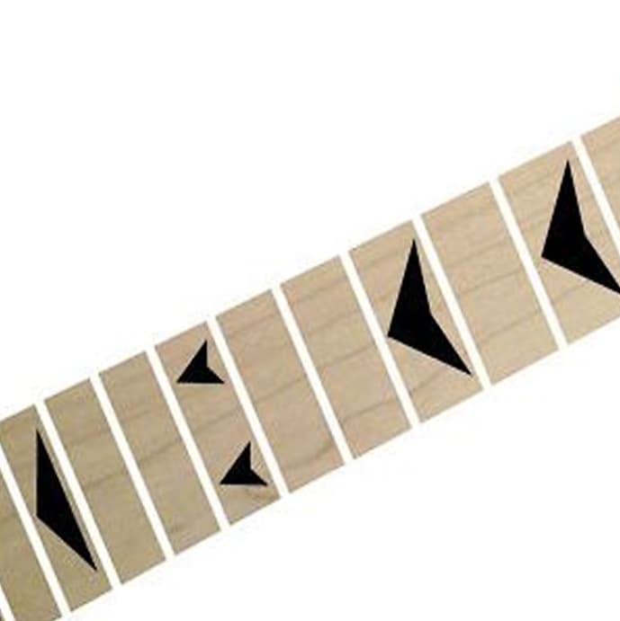Fret Markers Inlays V Custom Black Stickers Inlays | Reverb Canada