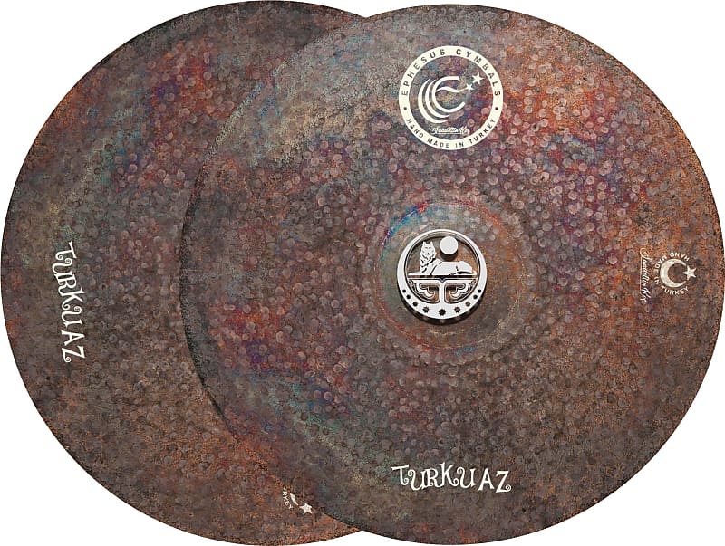 Ephesus Cymbals 16" Turkuaz Hi-Hat | Reverb