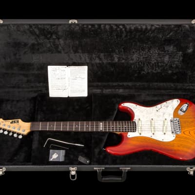 ESP Vintage Plus S - Sunburst on Ash w/ filled grain - Custom | Reverb