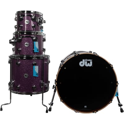 DW Drum Workshop Collectors Series 4-Piece Drum Kit, Piano | Reverb