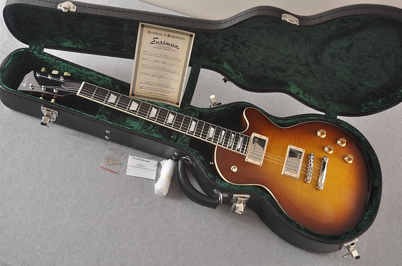 Eastman SB-59 Solid Body Electric Guitar Goldburst Seymour | Reverb