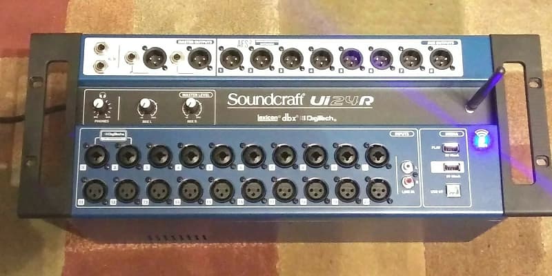 Soundcraft Ui24R 24-channel Rackmount Digital Mixer | Reverb