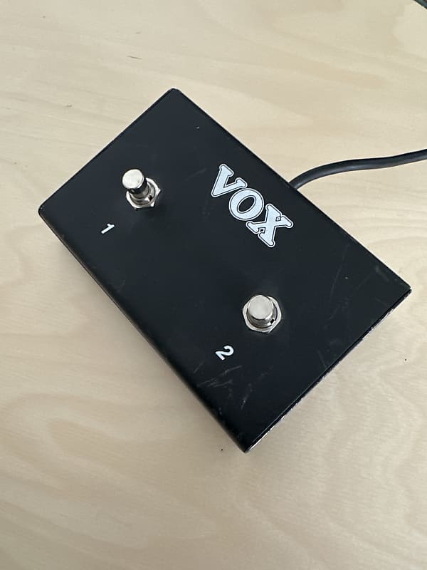 Vox VFS2 Dual Footswitch 2016 - Black | Reverb