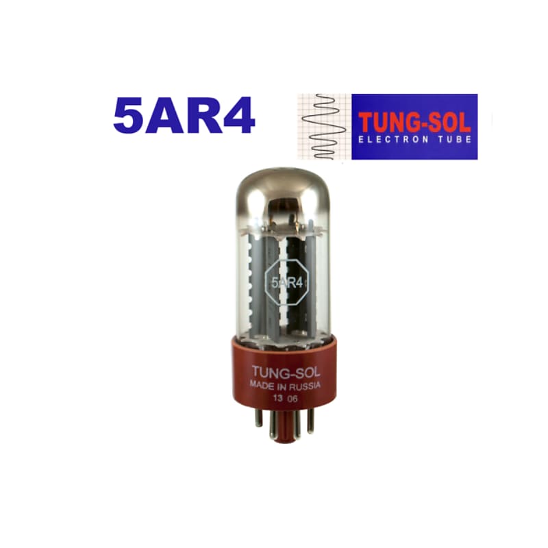 Tung-Sol 5AR4 / GZ34 New Production Rectifier Vacuum Tube | Reverb
