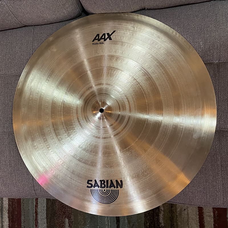 Sabian AAX Studio Ride 24 - Natural | Reverb