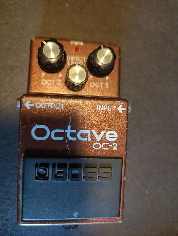 Boss OC-2 Octaver (Black Label) MIJ Takes 9V Power | Reverb