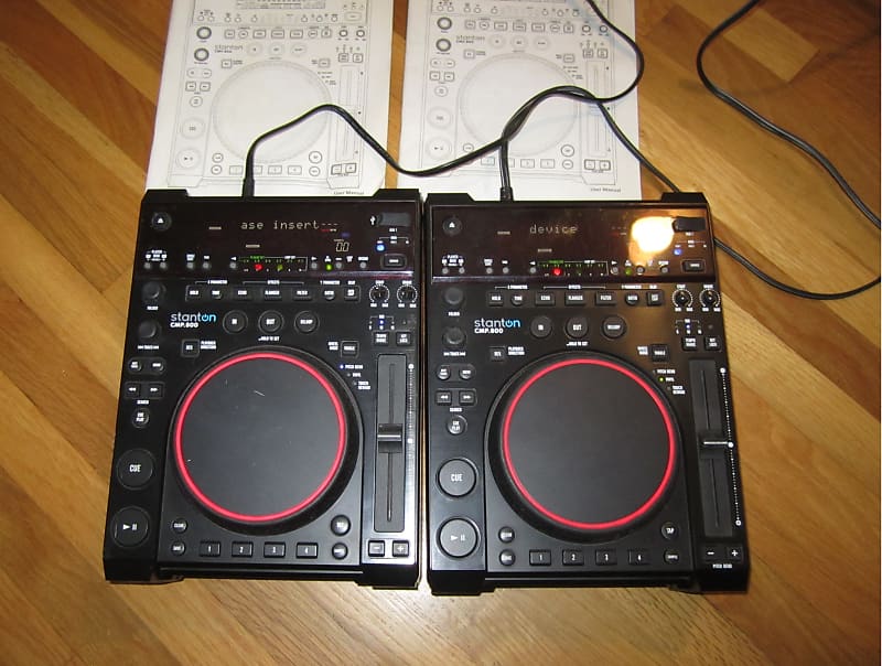 Pair of Stanton CMP800 Multi Format DJ CD/MP3 Players | Reverb