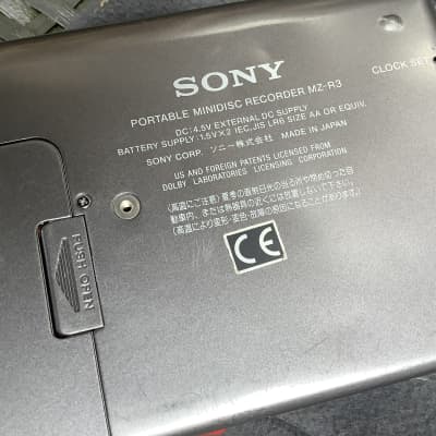 Sony MZ-R3 Minidisc mini disc digital player recorder MZ | Reverb UK