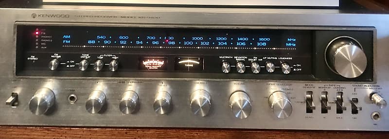 Kenwood KR-9400 AM/FM Stereo Tuner Amplifier | Reverb