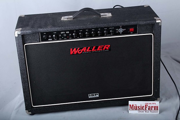 Waller DFX100 100 Watt Amp Solid State Guitar Amplifier Built | Reverb