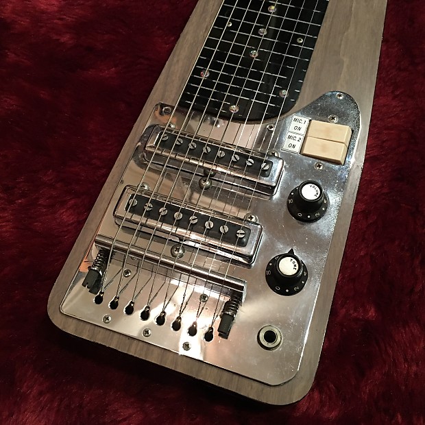 c.1960s Teisco EG-8DW MIJ Vintage 8 strings Lap Steel Guitar | Reverb